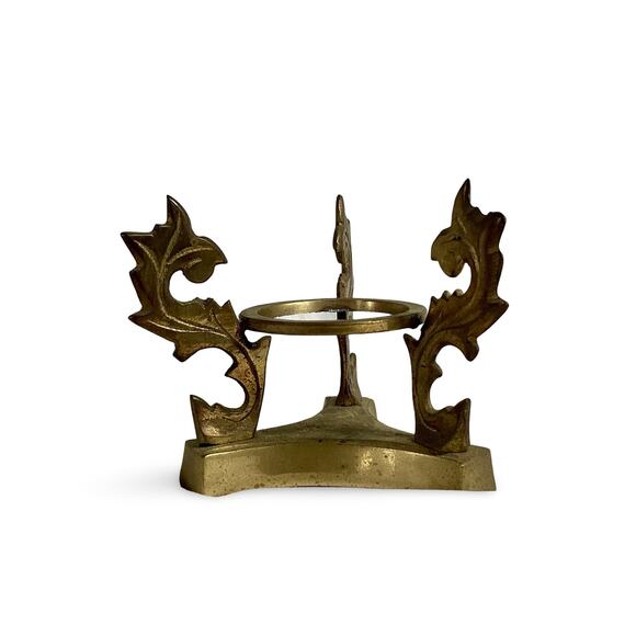 Vintage | Accents | Vintage Brass Orb Stand | Poshmark